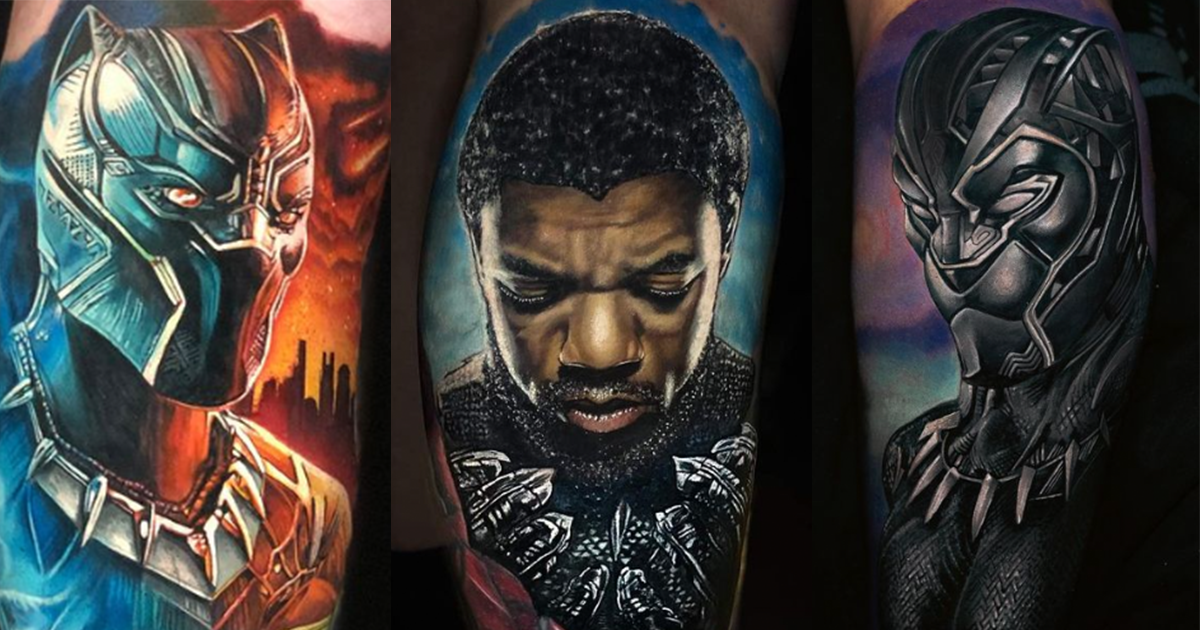 Wakanda Forever: Black Panther Tattoos - Madcity Tattoo