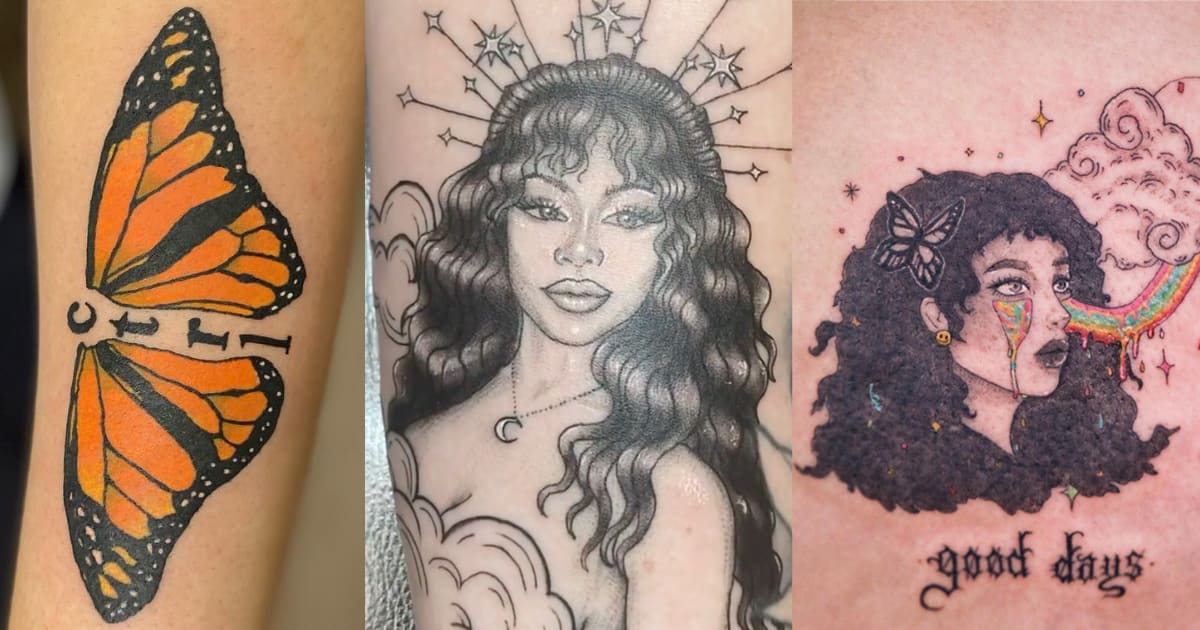 Stunning SZA Tattoos - Tattoo Ideas, Artists and Models - Madcity Tattoo